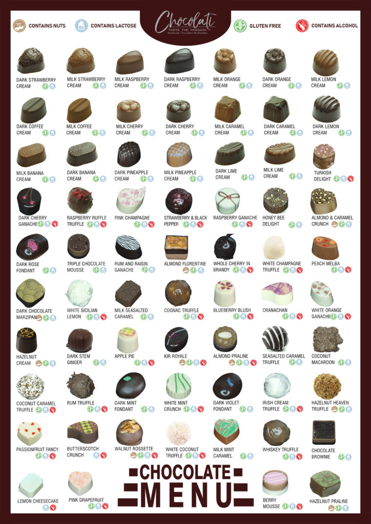 Chocolati – Create your own box of 18 Luxury Chocolates | Renaldos